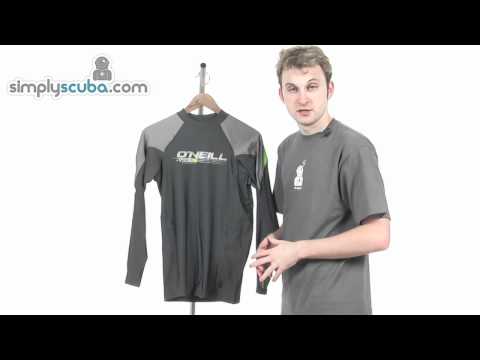 O'Neill Mens Ozone Short Sleeve Crew Graphite-www.simplyscuba.com