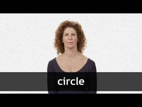 CIRCLE definition and meaning | Collins English Dictionary
