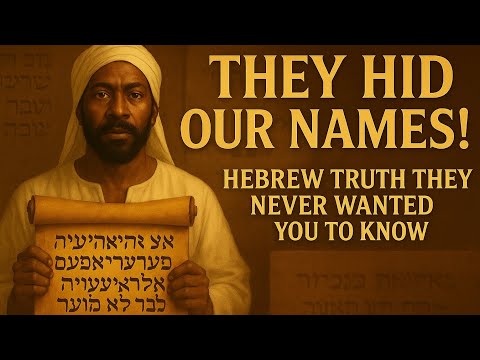They Hid the Names of the Set-Apart Ones — Hebrew Truth They Never Wanted You to Know