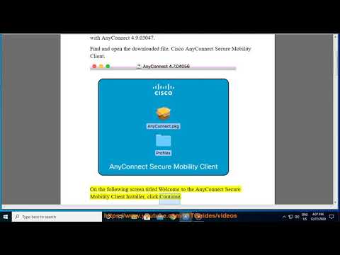 Set up WideVPN on Mac OS X via Cisco AnyConnect Secure Client
