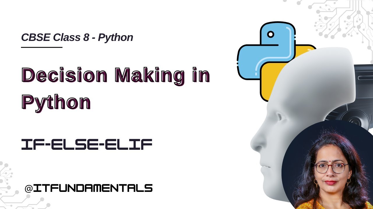 Class 8 Python Decision Making - If-Else-Elif