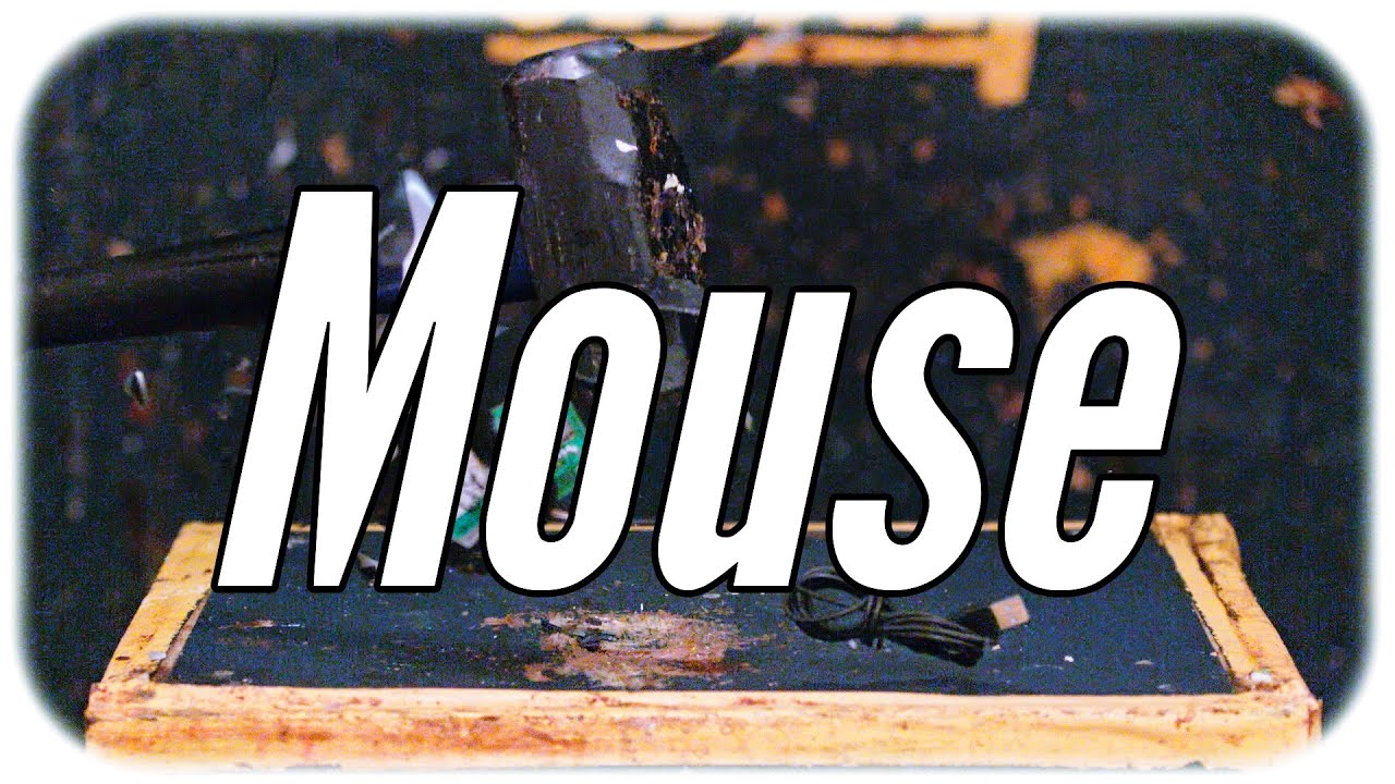 Sledgehammer vs Mouse in Slow Motion! - SLEDGE