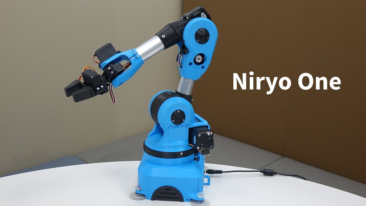 Niryo One on Kickstarter - an Accessible 6 Axis Robotic Arm for Makers, Developers and Students