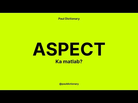 aspect Meaning in Hindi/Urdu | Meaning of aspect | aspect ka matlab? | aspect क्या है?