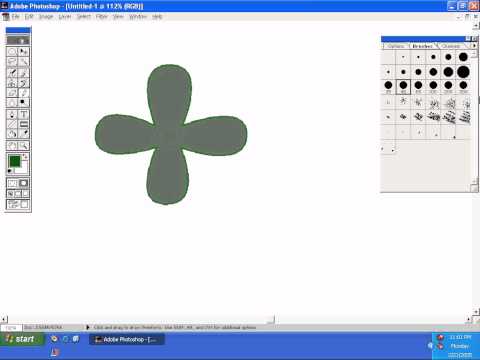 Pen Tool Usage to create motives - Photoshop in Textile Design
