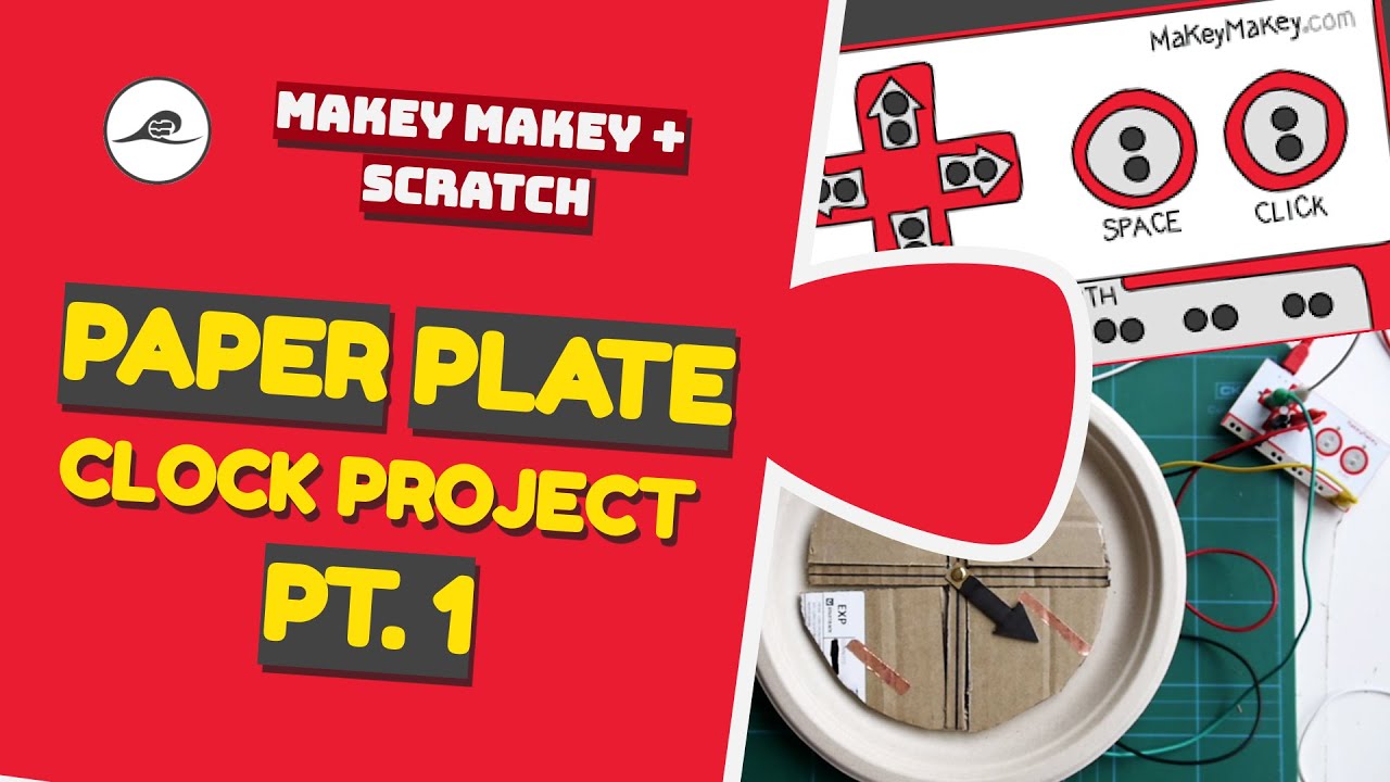 Maths STEM Activities Paper Plate Clock Project That Tells Time Pt. 1