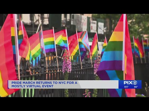 NYC Pride March returns this weekend as mostly virtual event