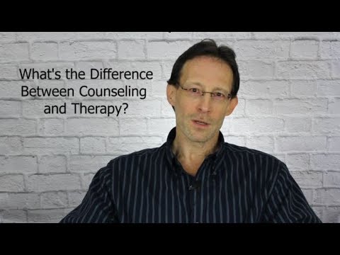 What's the Difference Between Counseling and Therapy?