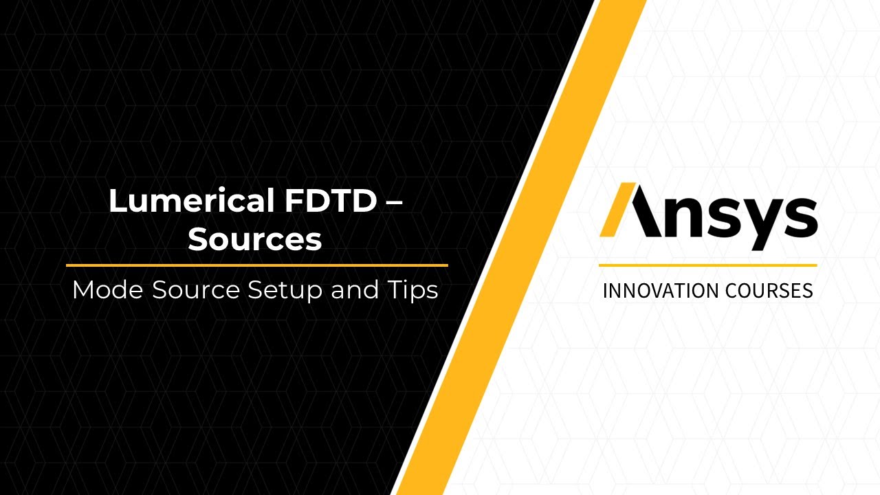 Mode Source in Ansys Lumerical FDTD – Lesson 5, Part 2