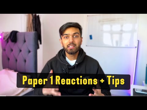 Paper 1 Reaction + Paper 2 tips: GCSE OCR Computer Science Exam 2025 📚