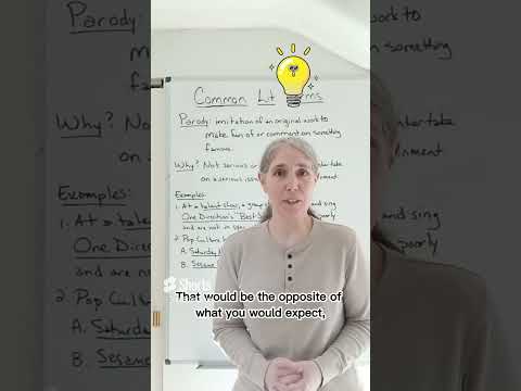 What is a Parody? Improve your English Vocabulary! #shorts #backtoschool
