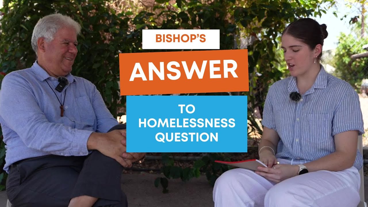 Bishop Responds to Student’s Call for Action on Homelessness in the Territory