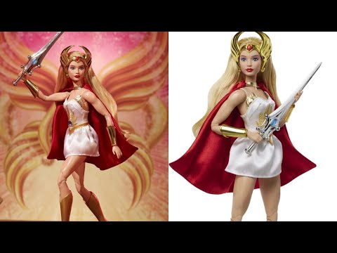 New Masters of the Universe She-Ra Barbie Mattel Creations Exclusive Update and Preorder