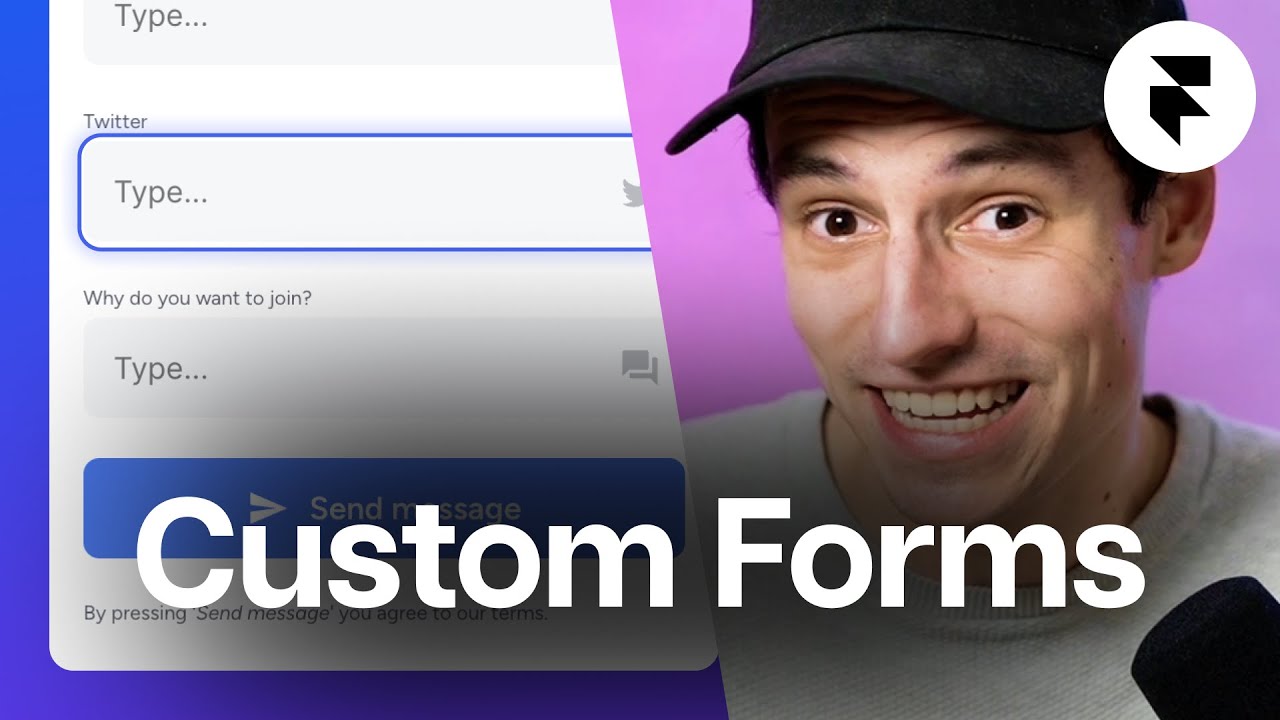 Framer tutorial: Creating custom forms