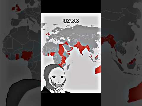 British empire ๐ฟ๐ฌ๐ง #viral #uk #countries #history #maps #empire