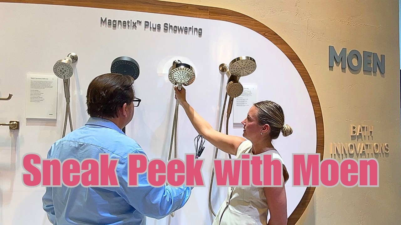 What is Moen Magnetix Plus? First Look at the new Smythe Bath Collection