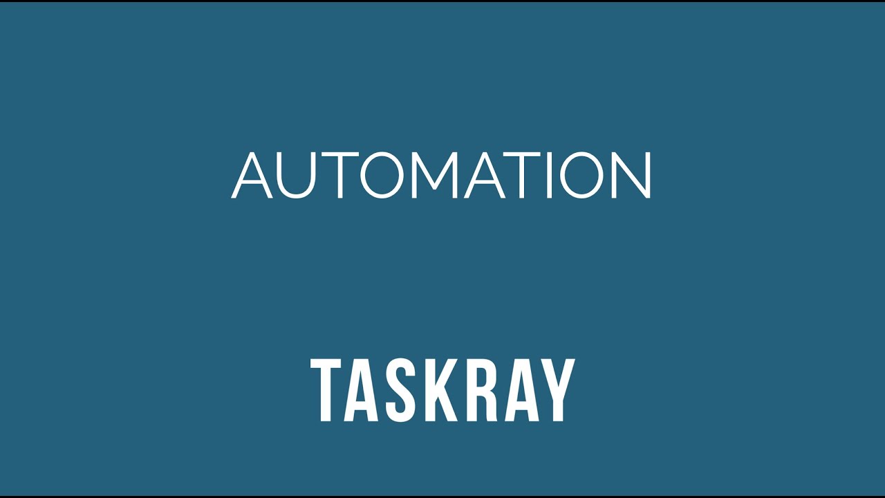 Automations in TaskRay