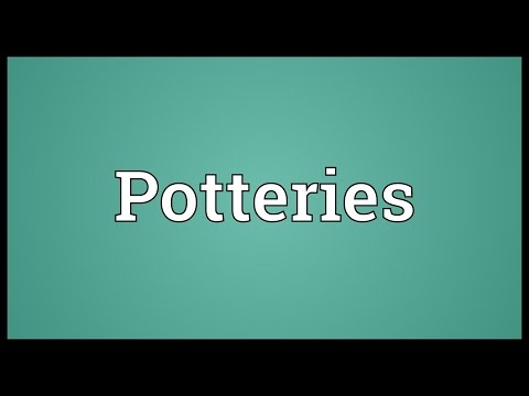 Potteries Meaning