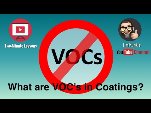 Two Minute Lessons: What are Volatile Organic Compounds (VOC’s) in Coatings?