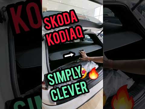 SKODA KODIAQ HIDDEN FEATURE 🔥😍♥️ #skoda #škodaindia #skodaindia #skodakodiaq #kodiaq #viral #dds