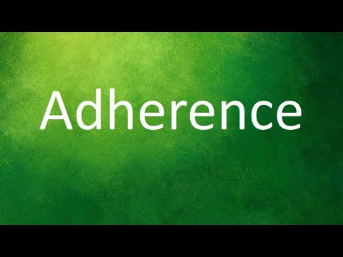 How to correctly pronounce "Adherence". (Hindi and English, Meaning and usage in the Description)