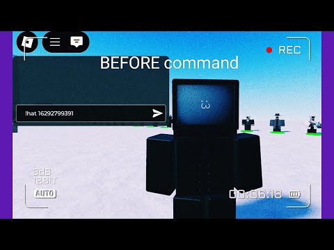 |•HOW TO USE !hat COMMAND IN TOILET UNIVERSE ROLEPLAY 🚽🧻•|