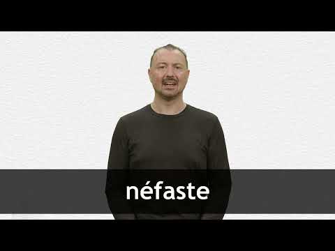 English Translation of “NÉFASTE” | Collins French-English Dictionary