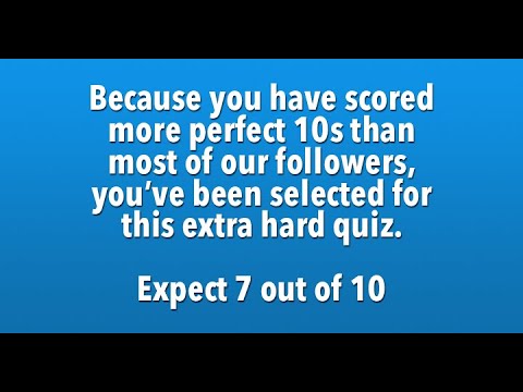 Fun Trivia Quiz For You