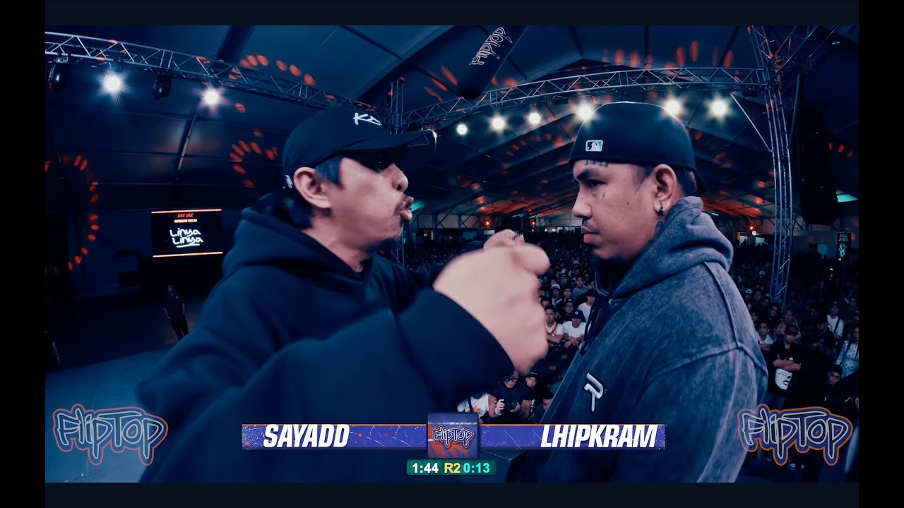 Lhipkram vs. Sayadd | FlipTop | VerseTracker