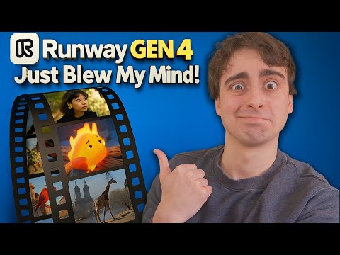 Runway Gen 4 AI Video is Blowing My Mind! First Impressions