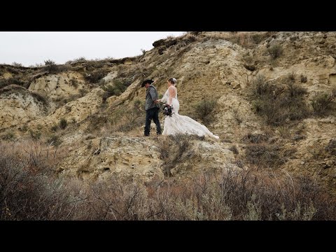Brandy + Josh Wedding Film || Medora, North Dakota