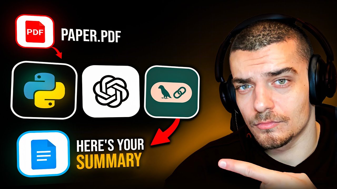 PDF Summary with LLMs in Python - LangChain Tutorial