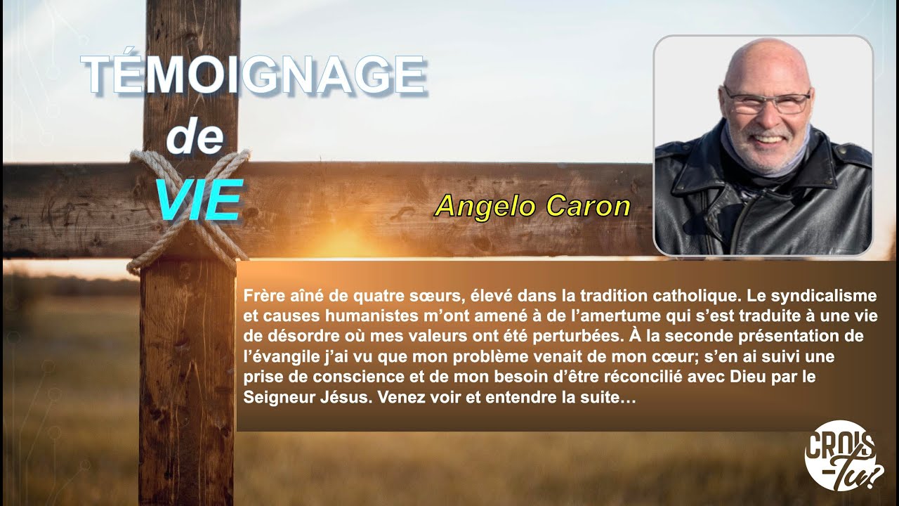 Angelo Caron – Crois-tu