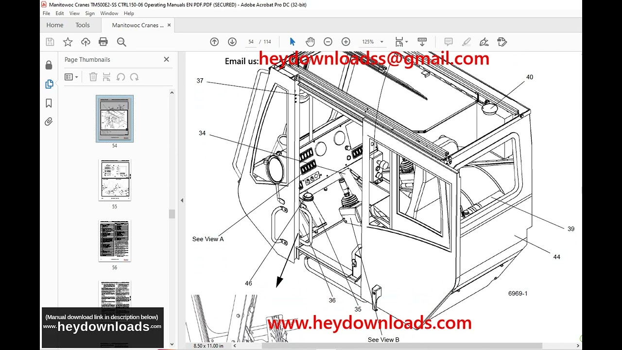 Manitowoc Grove Crane TM500E-2 SUPERSTRUCTURE OPERATOR’S MANUAL 150-06
