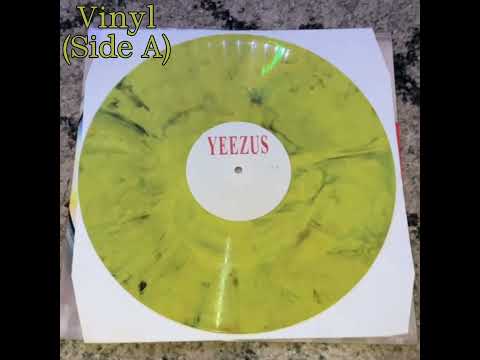Bootleg Yeezus Kanye Vinyl (Yellow Eco-Mix pressing) (rare-ish)