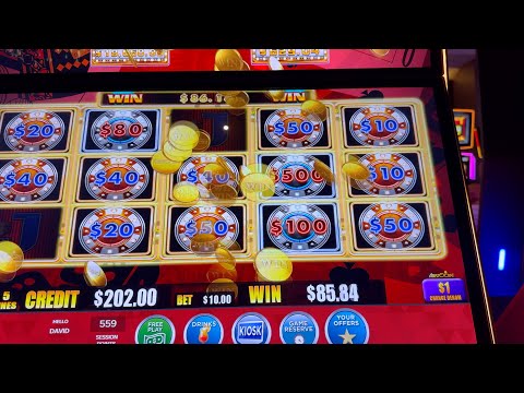 MASSIVE SESSION ON FANTASTIC JACKPOTS SLOT MACHINE BONUSES GOTTA RISK IT FOR THE BISCUIT