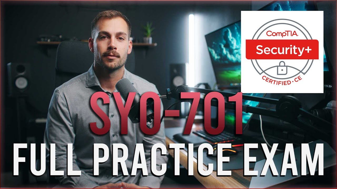 Security+ Practice Questions | CompTIA Security+ SY0-701 Full Practice Exam (90 Questions+)