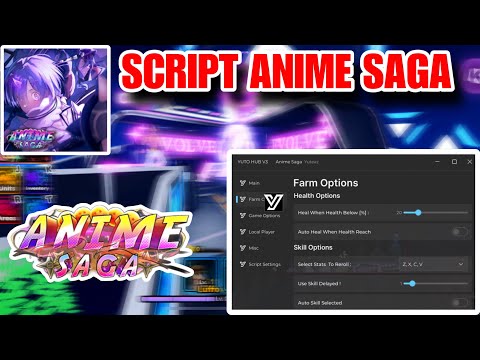 Cách Hack Anime Saga Trên Điện Thoại - Auto Farm, Auto Puch, Auto Join