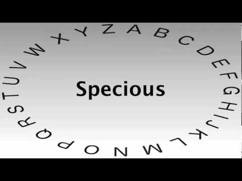 SAT Vocabulary Words and Definitions — Specious