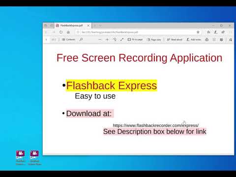 How to use FlashBack Express Screen Recorder 2020