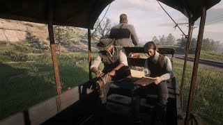 Red Dead Redemption 2 - Relaxing music and Western Wagon Scenery 4K at ...