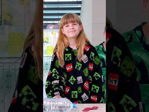 Water Bottle Challenge π Diana VS Roma