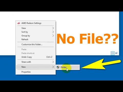 Why I Can't Create a New File Inside a Folder