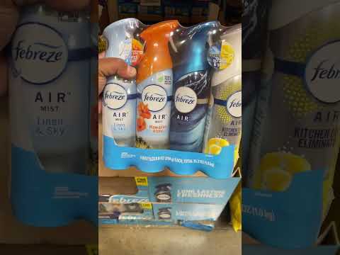 "FEBREZE AIR EFFECTS 4 PACK" on SALE in Costco (Exp JUNE 11, 2023) #costco