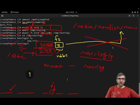 LPIC 1 - 043 - 104.3 (1/2) - Mounting and Unmounting filesystems under Linux / Unix machines