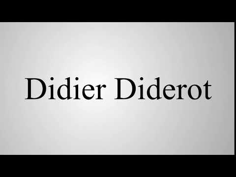 How to Pronounce Didier Diderot