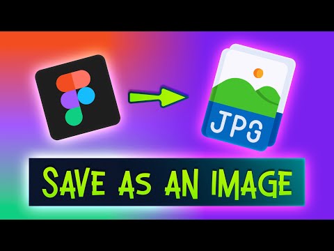 How to save Figma file as image?
