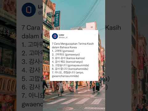7 Cara Mengucapkan Terima Kasih dalam Bahasa Korea #short #korea #korean #koreanlanguage