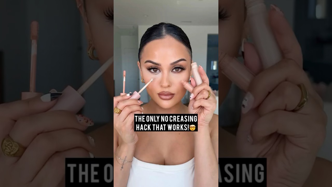 No Undereye Creasing Hack l Christen Dominique