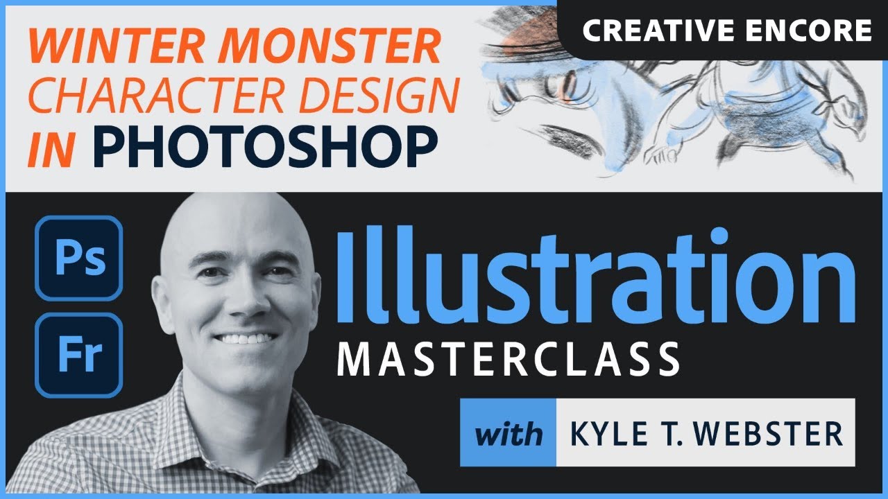 Creative Encore: Illustration Masterclass - Winter Monster Character Design